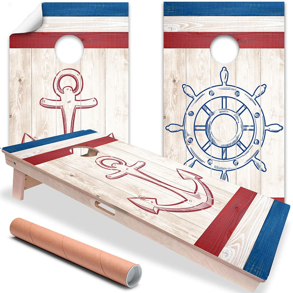 Cornhole Board Wraps and Decals for Boards Set of 2 Skins Professional ...