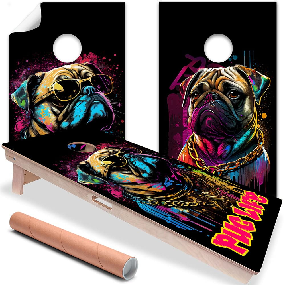Cornhole Board Wraps and Decals for Boards Set of 2 Skins Professional ...