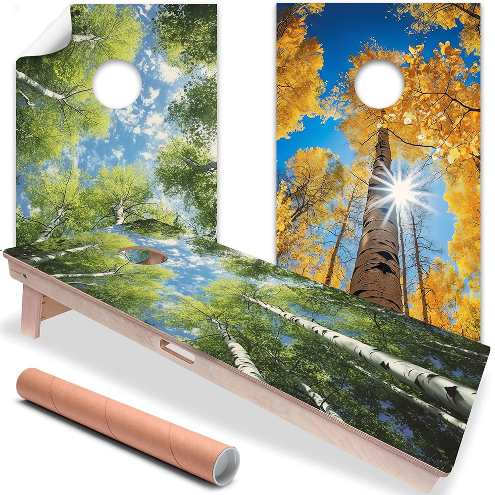 Cornhole Board Wraps and Decals for Boards Set of 2 Skins Professional ...