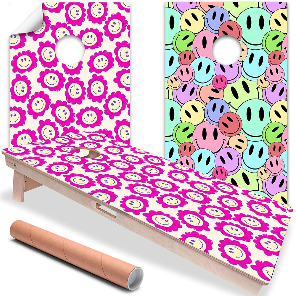 Cornhole Board Wraps and Decals for Boards Set of 2 Skins Professional ...
