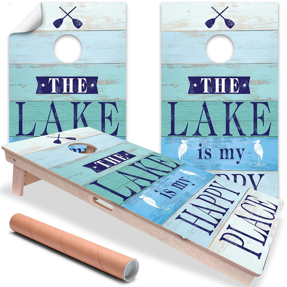 Cornhole Board Wraps and Decals for Boards Set of 2 Skins Professional ...