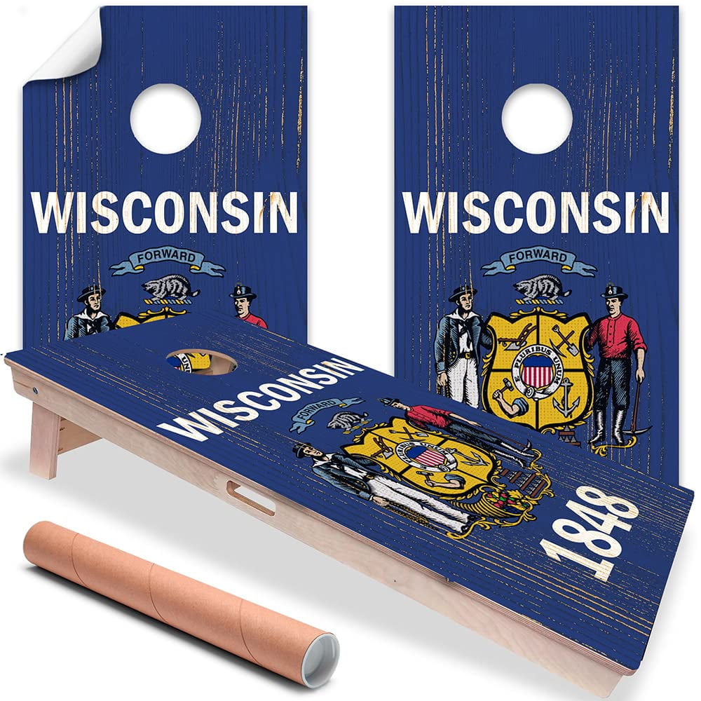 Cornhole Board Wraps and Decals for Boards Set of 2 Skins Professional ...