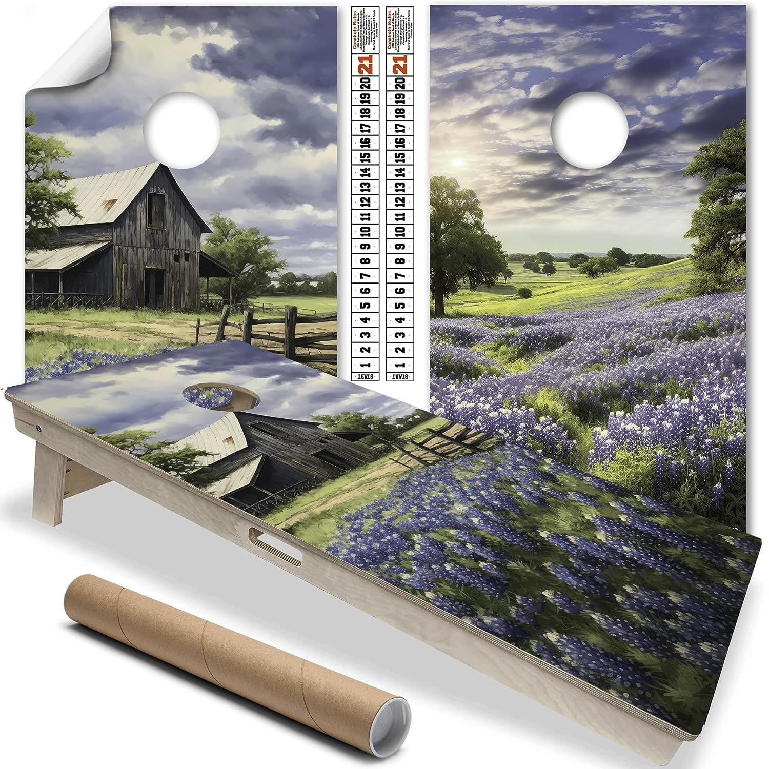 Cornhole Board Wraps and Decals Set of 2 Skins Professional Vinyl ...