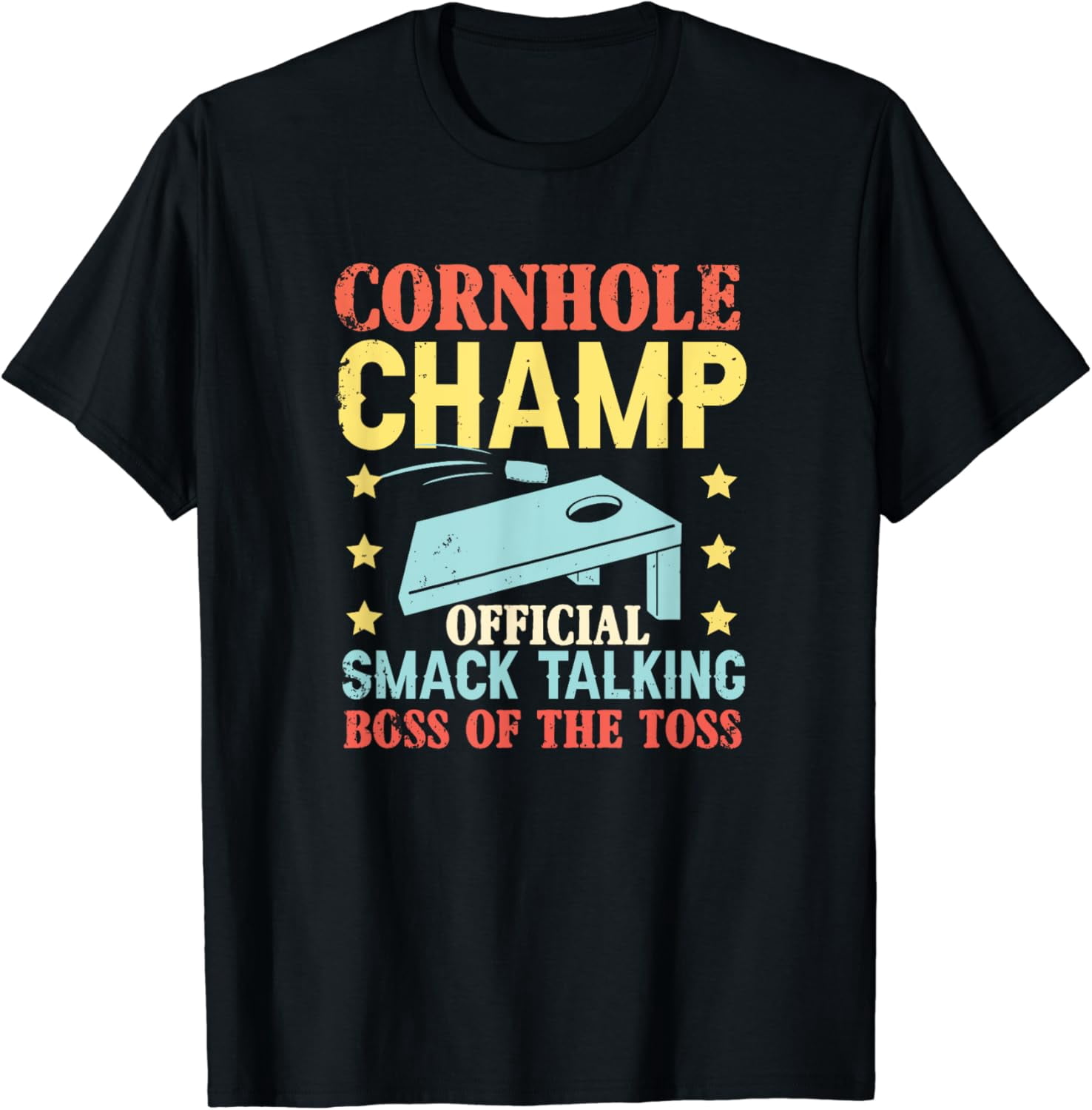 Cornhole Champ Official Shirt Bean Bag Toss Player T-Shirt - Walmart.com