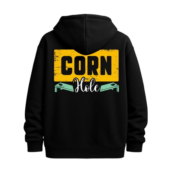 Cornhole Fun funny hoodies men's sweater hoodie black autumn clothes ...