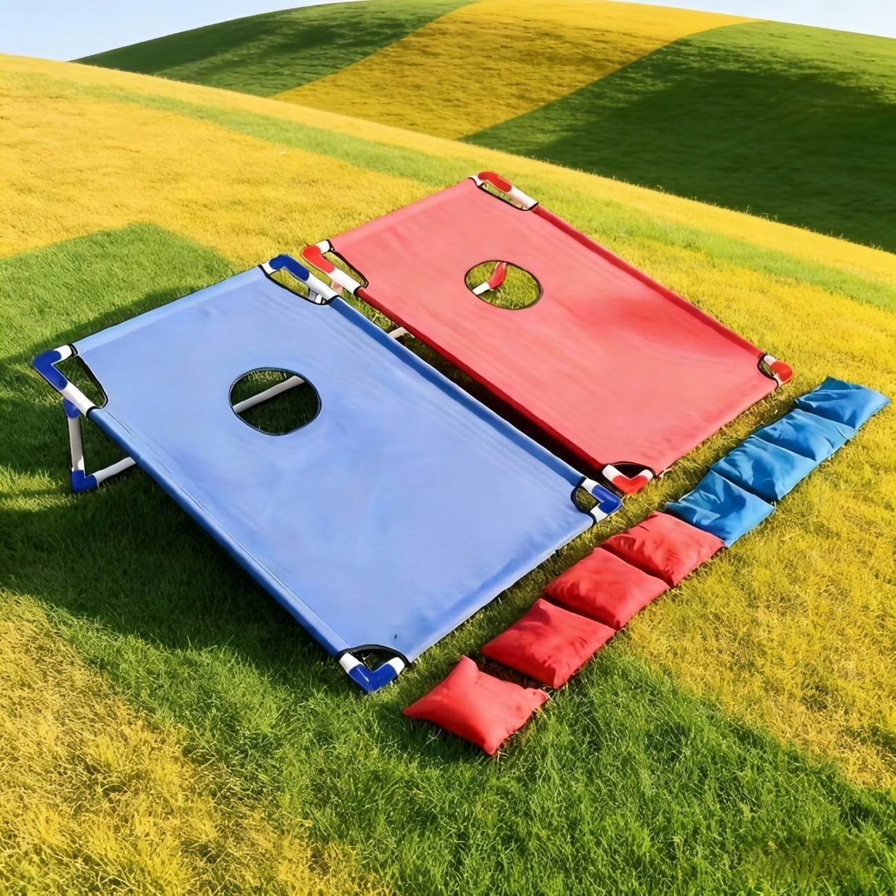 Cornhole Games Set for All Ages - Foldable 22.8x20 Inch Board with 8 ...