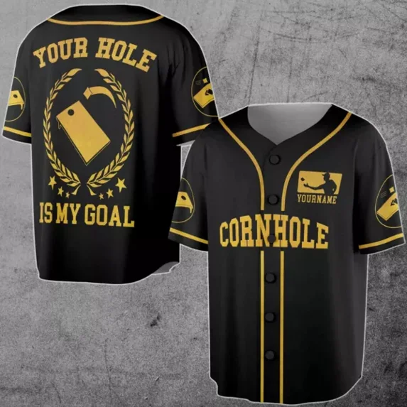 Cornhole Is My Goal 3D Baseball Jersey - Hot Sale 2026 - Walmart.com