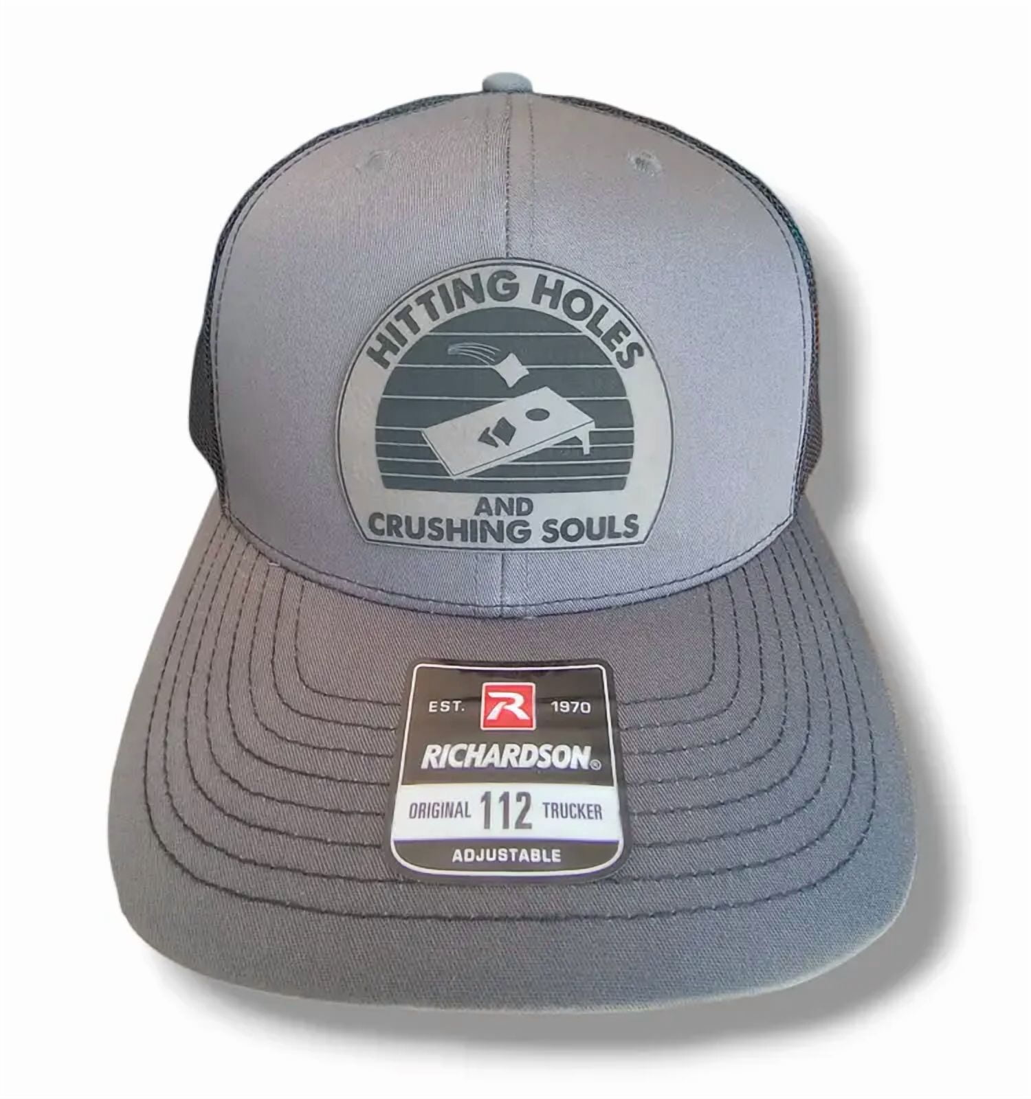 Cornhole Lover Hat With Hitting Holes And Crushing Souls Design, Funny ...