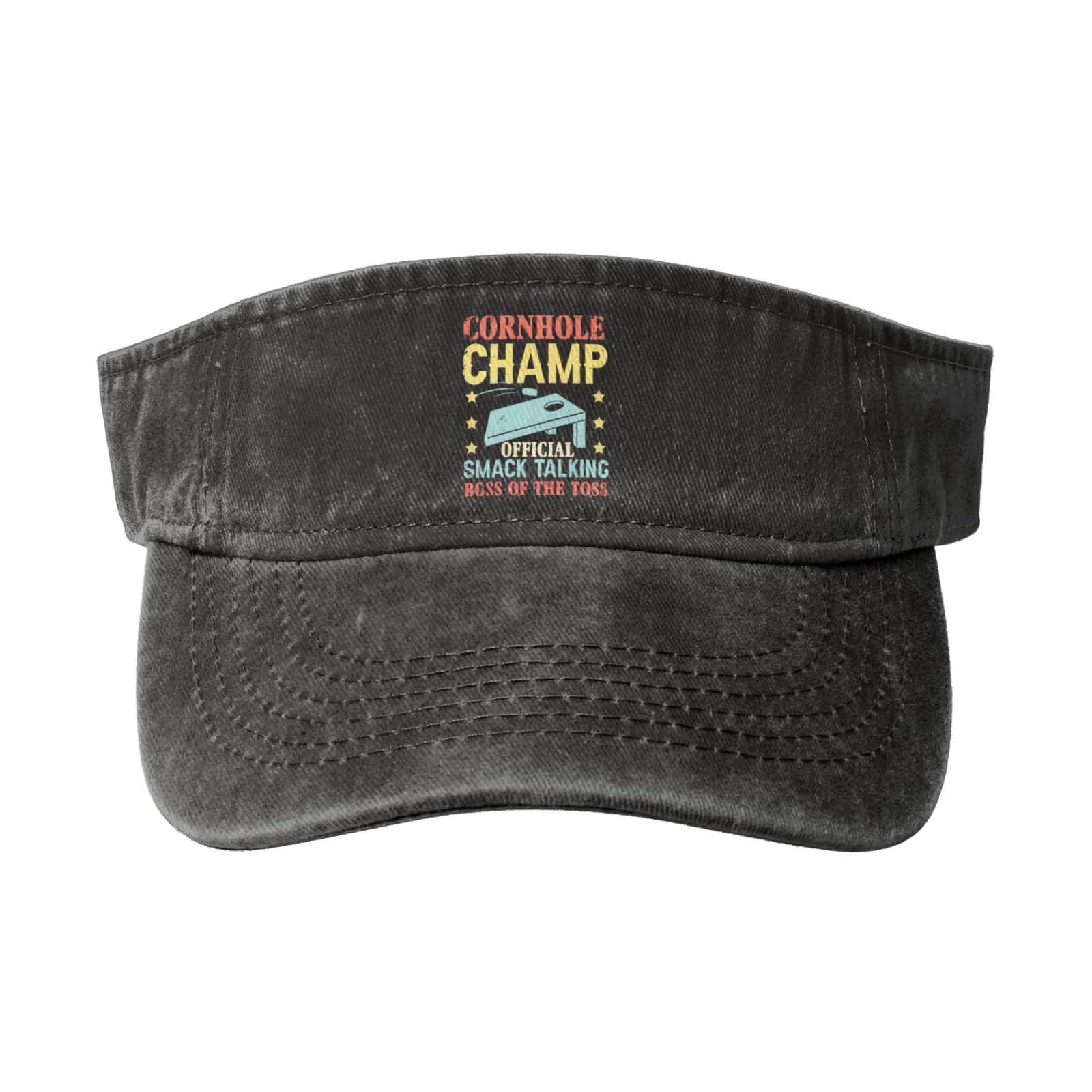 Cornhole Master Boss of The Toss Sun Visor Hats for Women Men ...