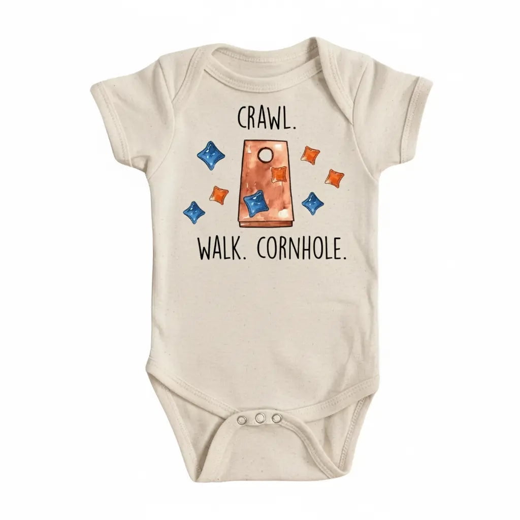 Cornhole Newborn Gift Baby Bodysuits - Walmart.com
