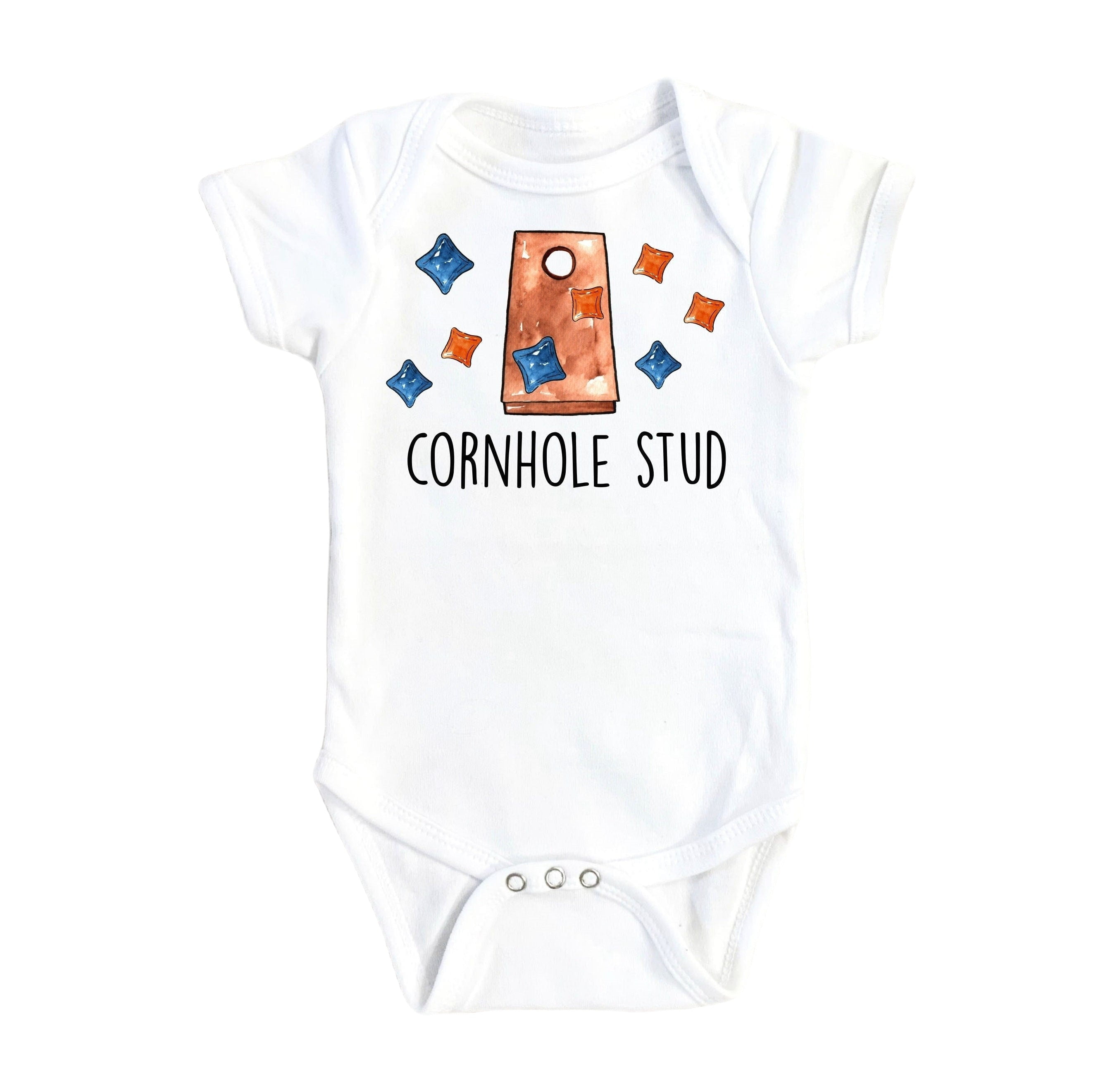 Cornhole Stud - Baby Boy Girl Clothes Infant Bodysuit Funny Cute ...