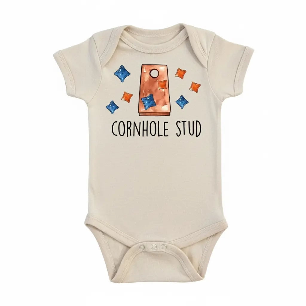 Cornhole Stud Newborn Baby Bodysuit - Walmart.com
