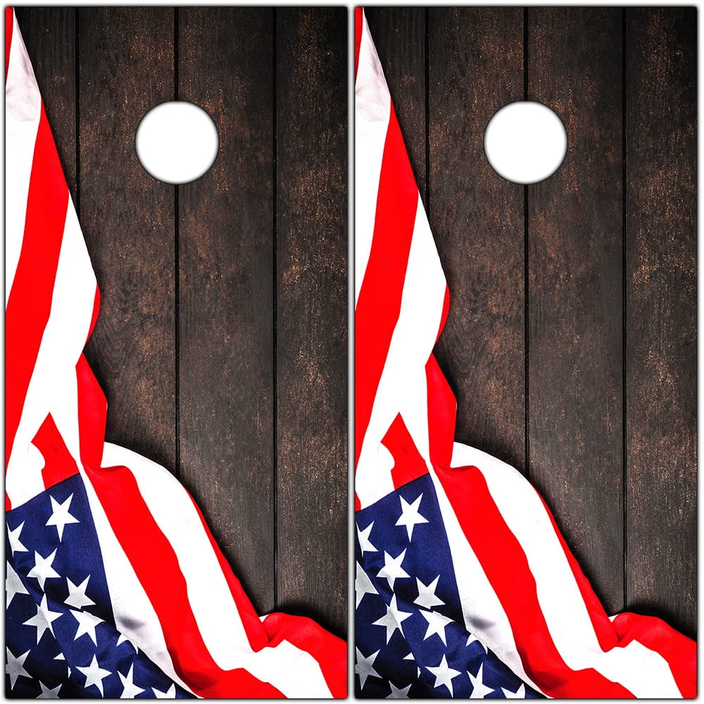 Cornhole Wraps for Boards Vinyl Decals (Set of 2) Lake Life - Corn Hole ...