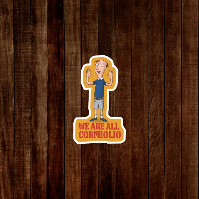 We Are All Cornholio Beavis And Butt-Head Throwback Stickerphone Decal ...