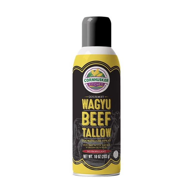 Cornhusker Kitchen 8124049 Wagyu Beef Tallow Cooking Oil Spray 10 oz ...