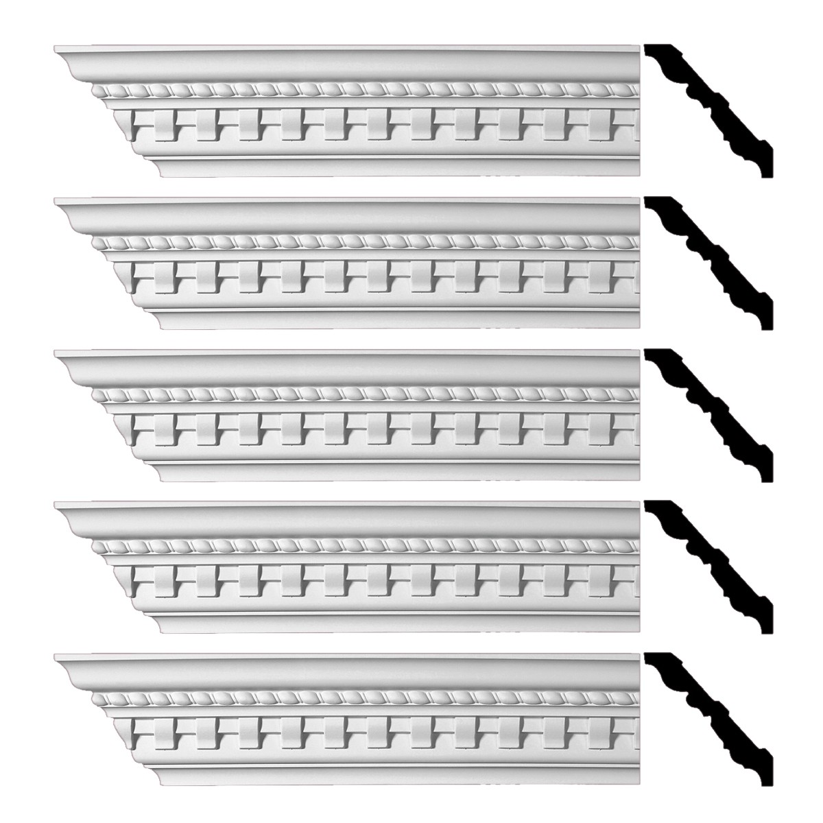 Cornice Crown Mouldings White Urethane Brookfield DIY Interior Design ...