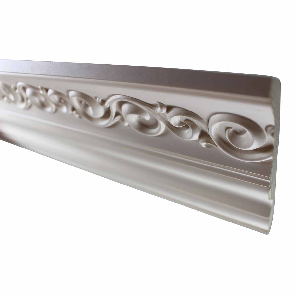 Cornice Crown Mouldings White Urethane Sample of 10978 23.5" L DIY ...