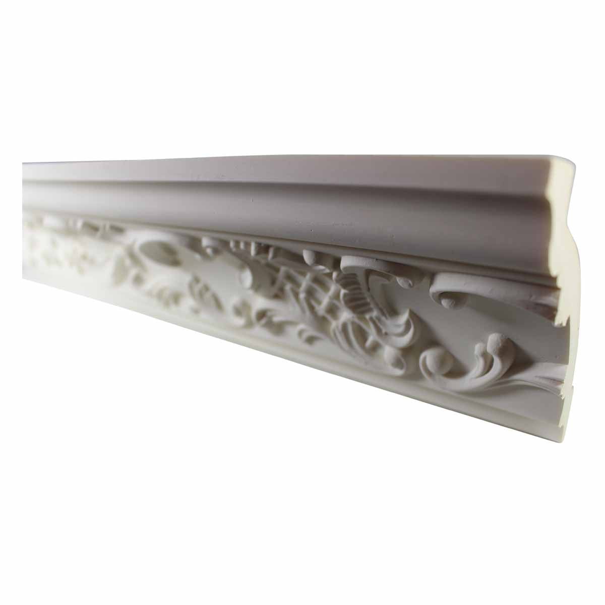 Cornice Crown Mouldings White Urethane Sample of 11372 23.5" L DIY ...