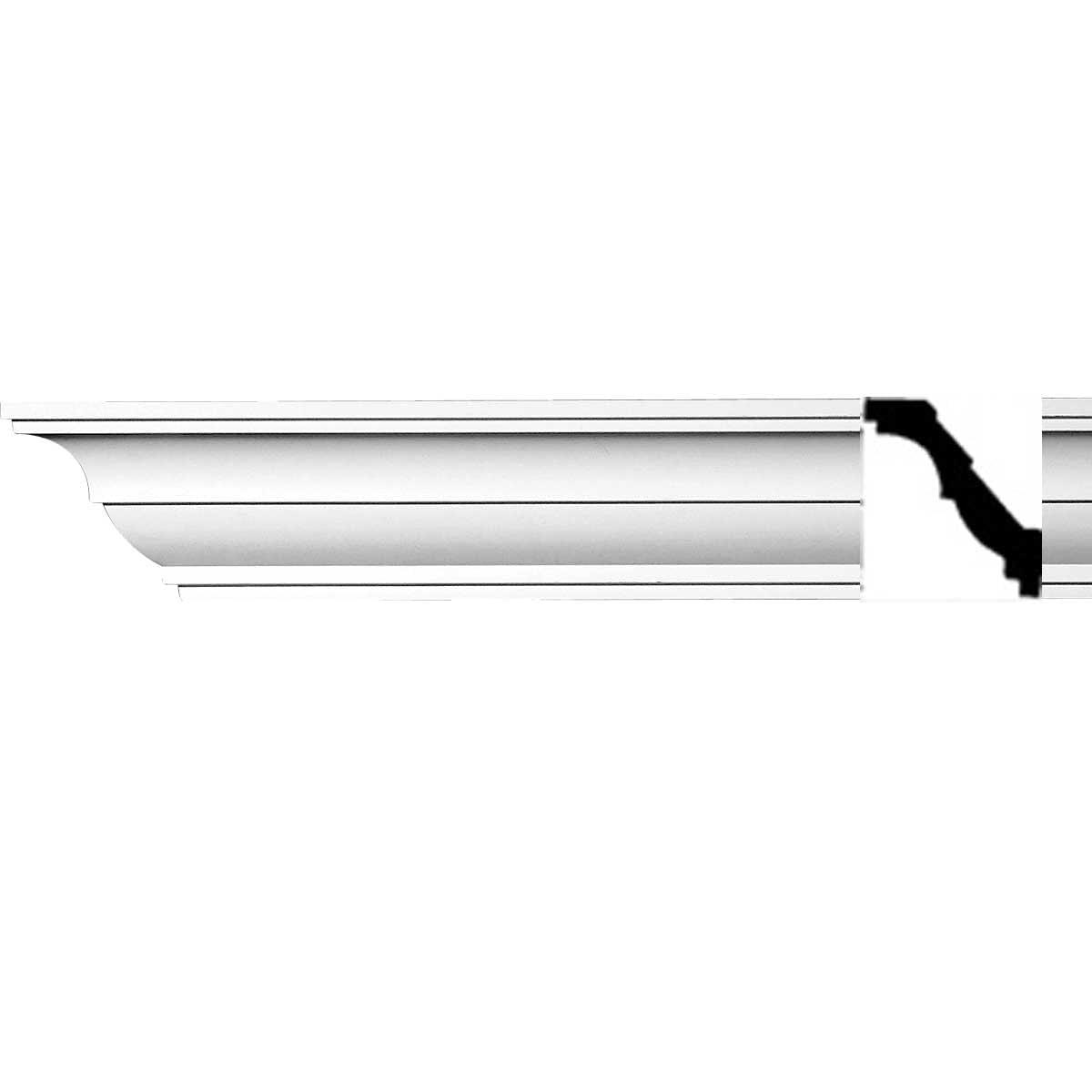 Cornice Crown Mouldings withe Urethane Sample of 11749 Holly Springs ...
