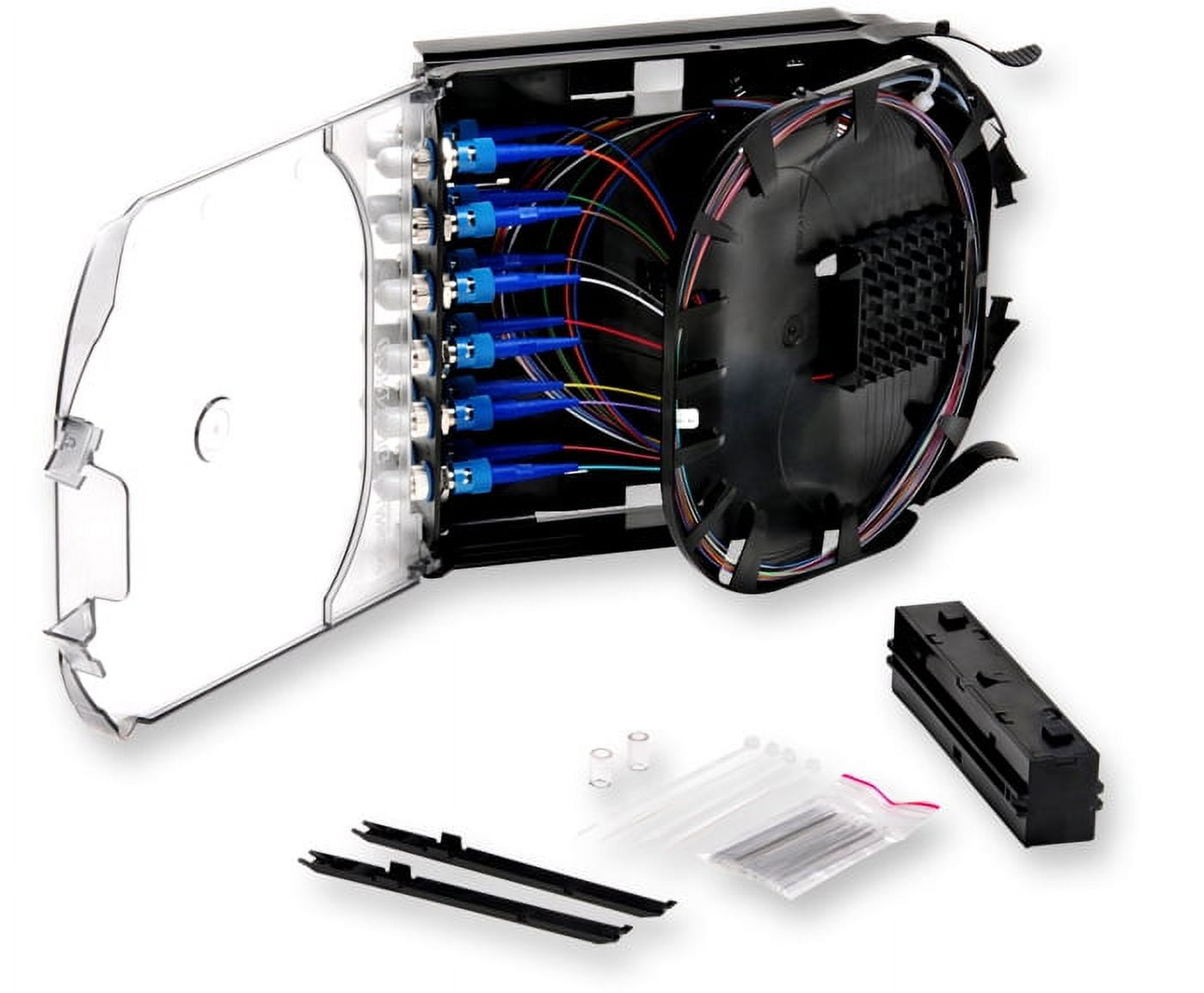 Corning CCH Splice Cassette, 12 Fiber, ST UPC Simplex Singlemode (OS2 ...