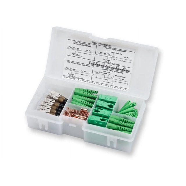 Corning OSNP-SCA-900-Z Optisnap SC 900um Fiber Optic Connector, APC ...