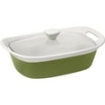 CorningWare Etch 2-1/2-Quart Casserole with Cover, Green - Walmart.com
