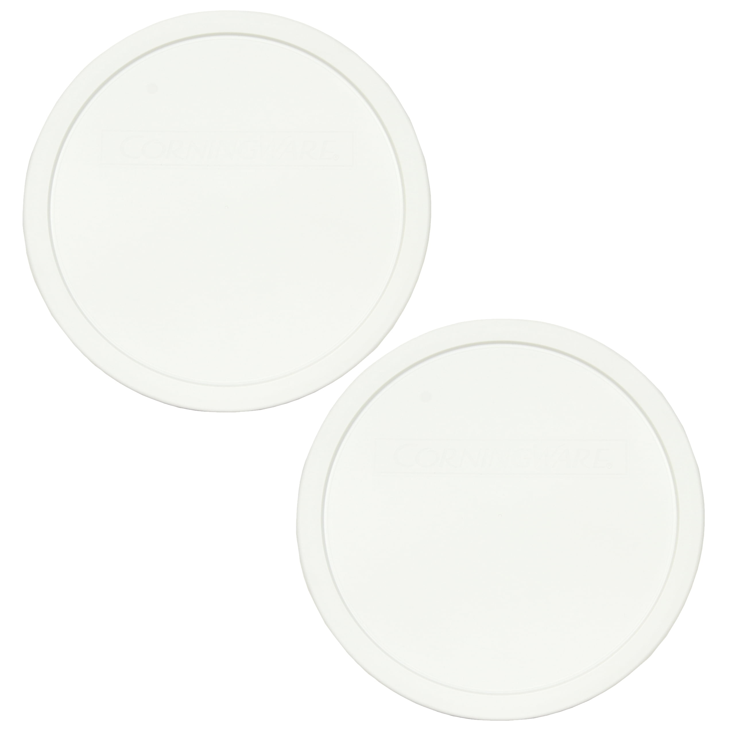 Corningware FS-1-PC 2.5Qt French White Replacement Food Storage Lids (2 ...
