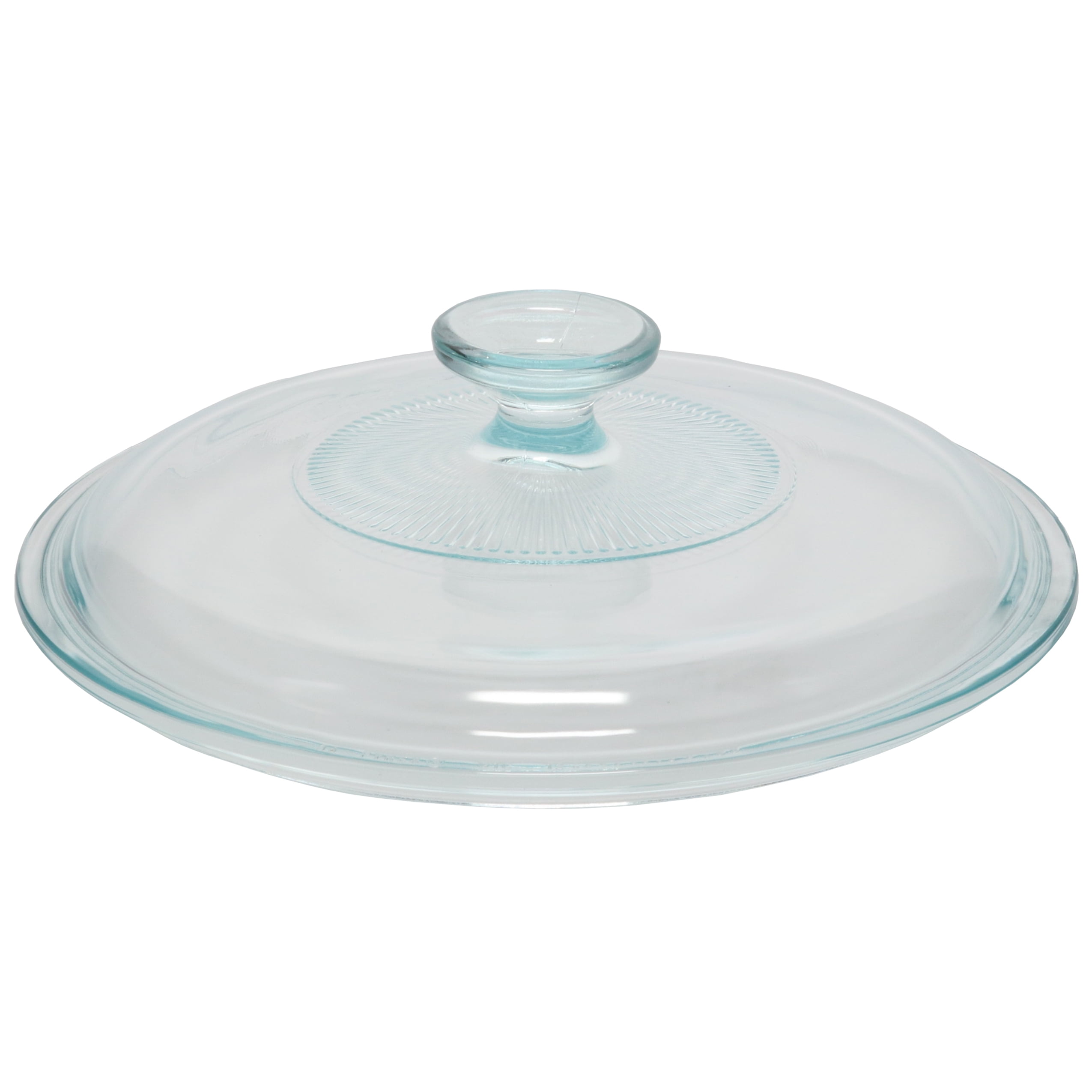CorningWare 2.5 Quart Fluted Round Glass Lid, Microwave and Oven Safe ...