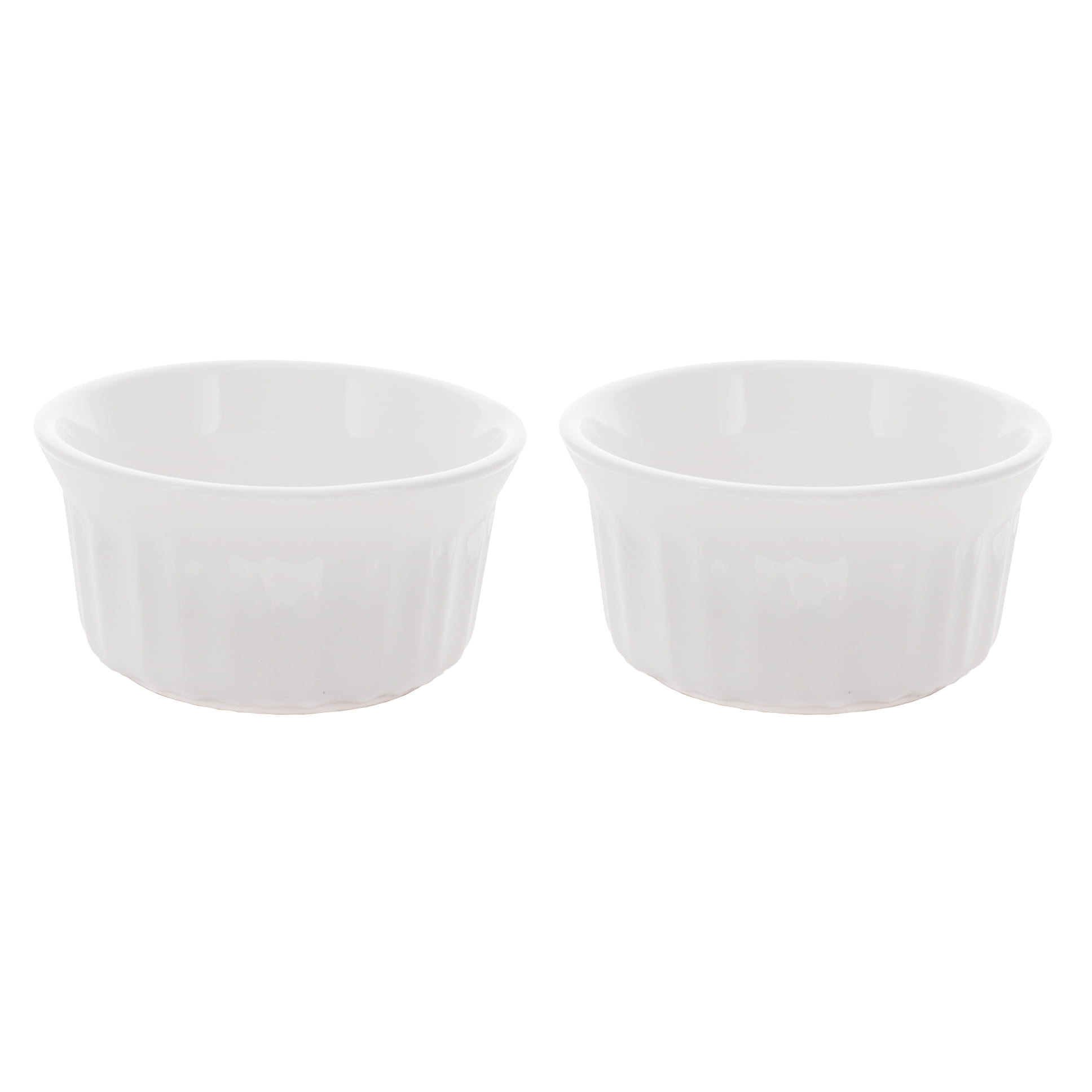 Corningware RS4 4oz/118mL Round French White Ramekins Bowl (2-Pack ...