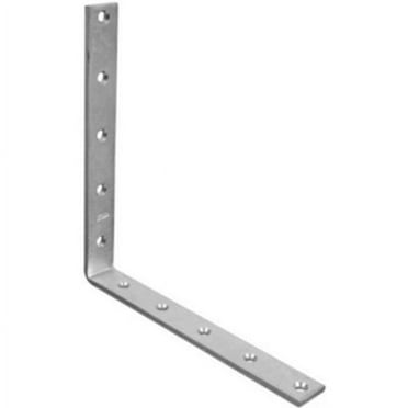 1-1/2 in. x 1-1/2 in. Inside Corner Brace, Steel, Zinc Plated (4 Pack ...