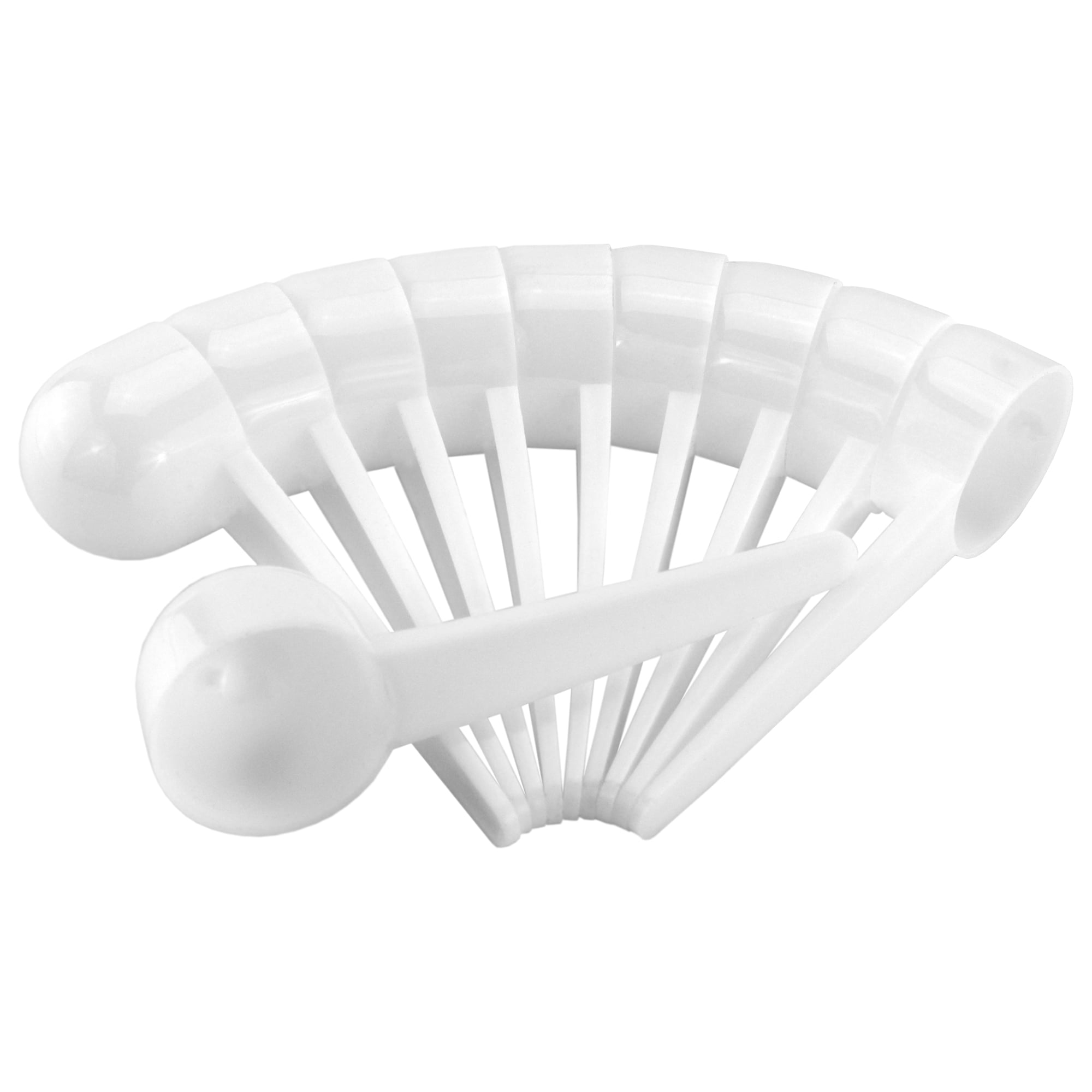 Cornucopia Brands Plastic Tablespoon Measuring Spoons (10-Pack); Ideal ...