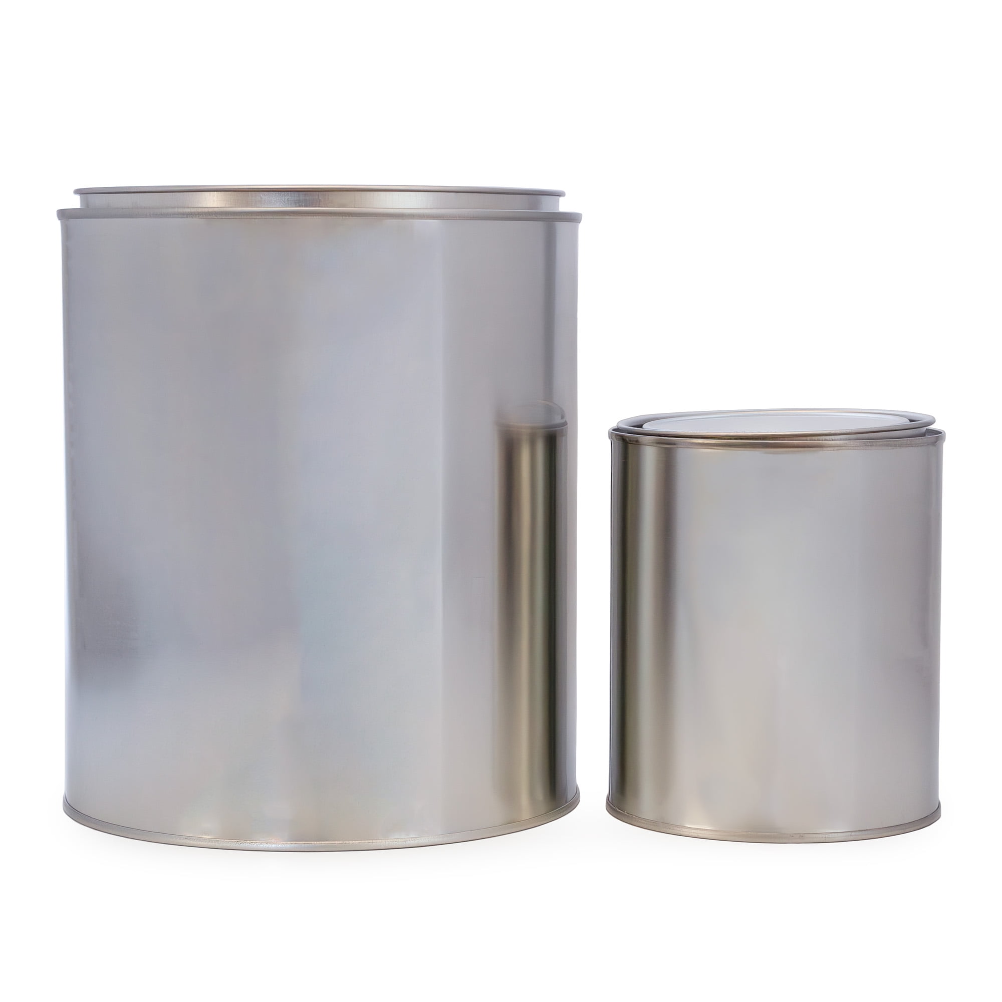 Cornucopia Brands Gallon & Quart Paint Cans Combo Pack; Unlined Metal ...