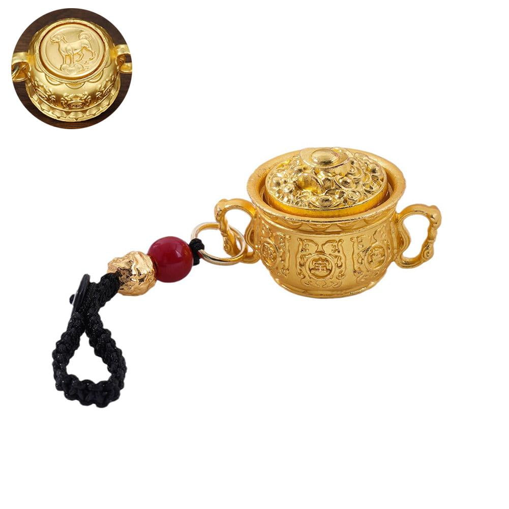 Cornucopia (Dog) + Finely Woven Pixiu Key Pendant Rope (K) $ New ...