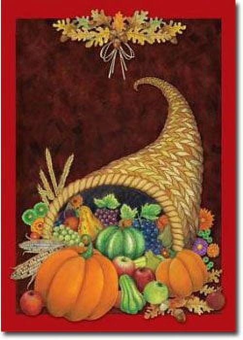 Cornucopia Toland Art Banner - Walmart Business Supplies