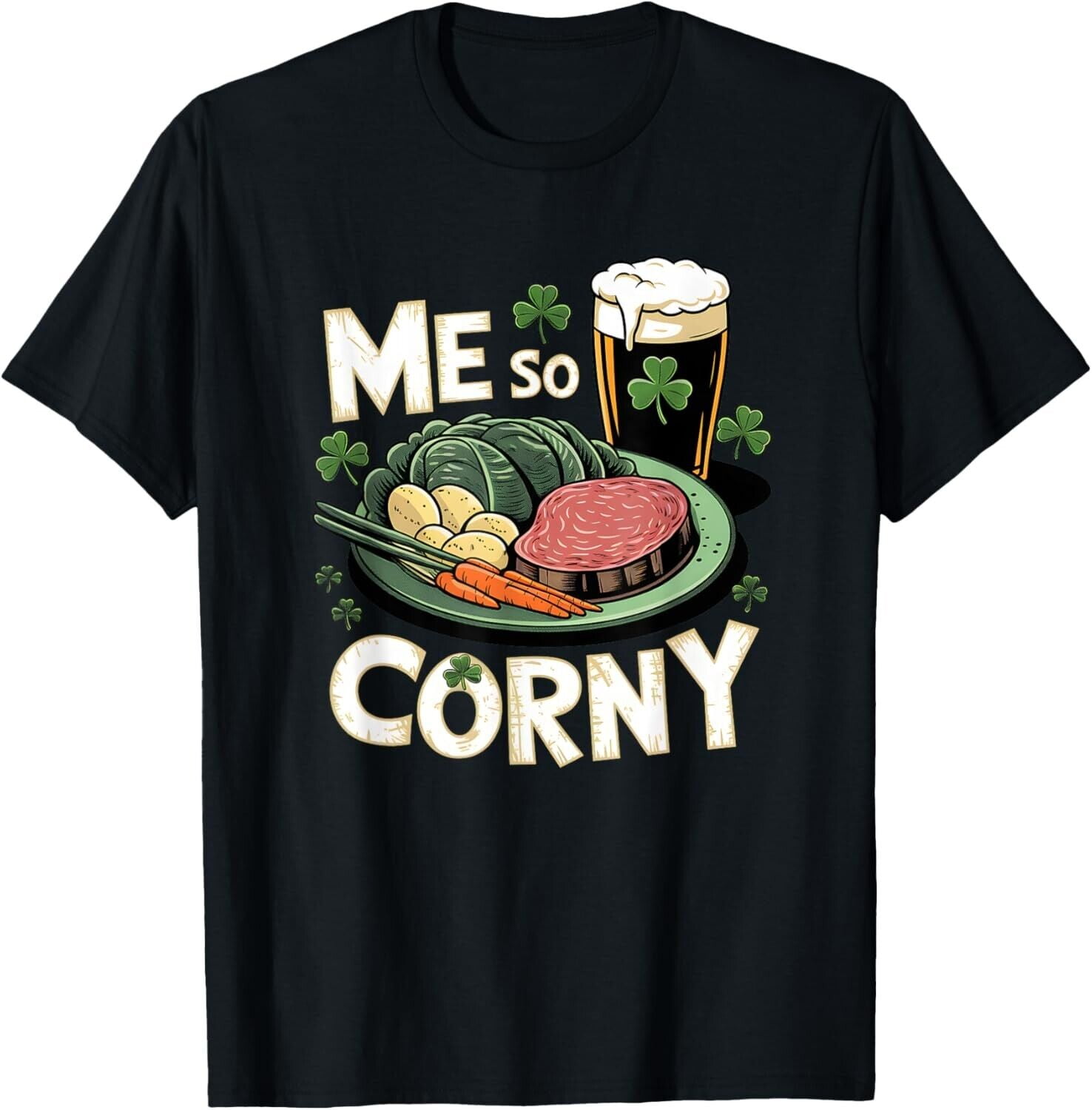 Corny Cabbage Fest Shirt, Funny St. Patrick’s Day Humor Tee - Walmart.com