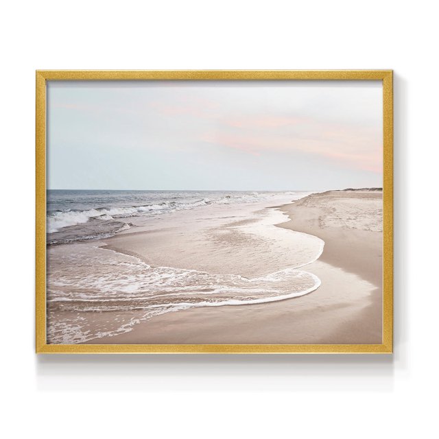 Corolla Soft Shore by Natalie Carpentieri - Restickable Framed Giclée ...