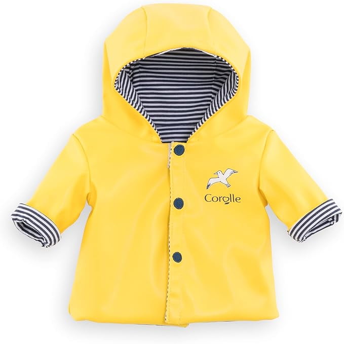 Corolle 14” Baby Doll Outfit - Loire Riverside Reversible Raincoat ...