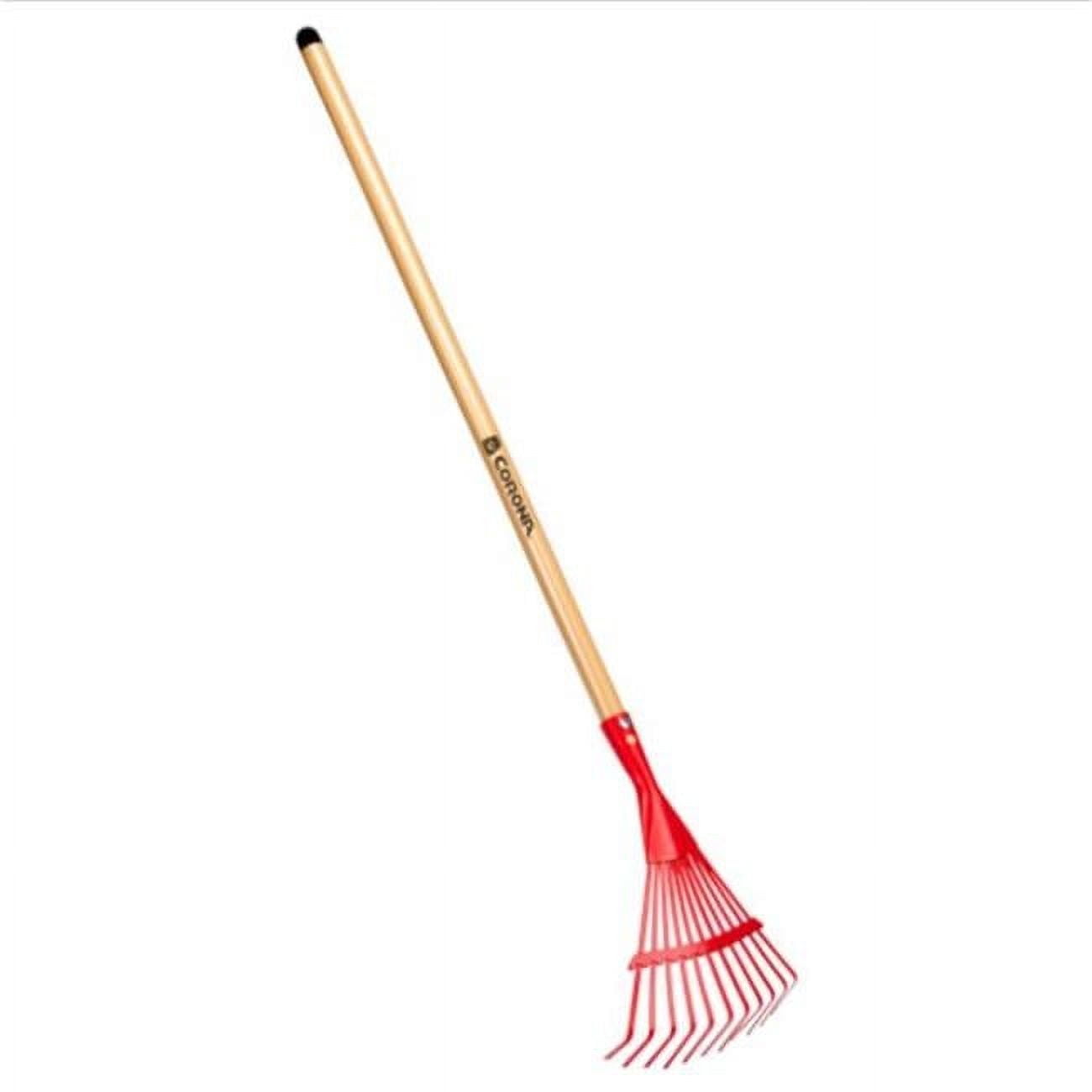 Corona 7037484 38.39 in. 11 Tine Metal Kids Rake Wood Handle - Walmart.com
