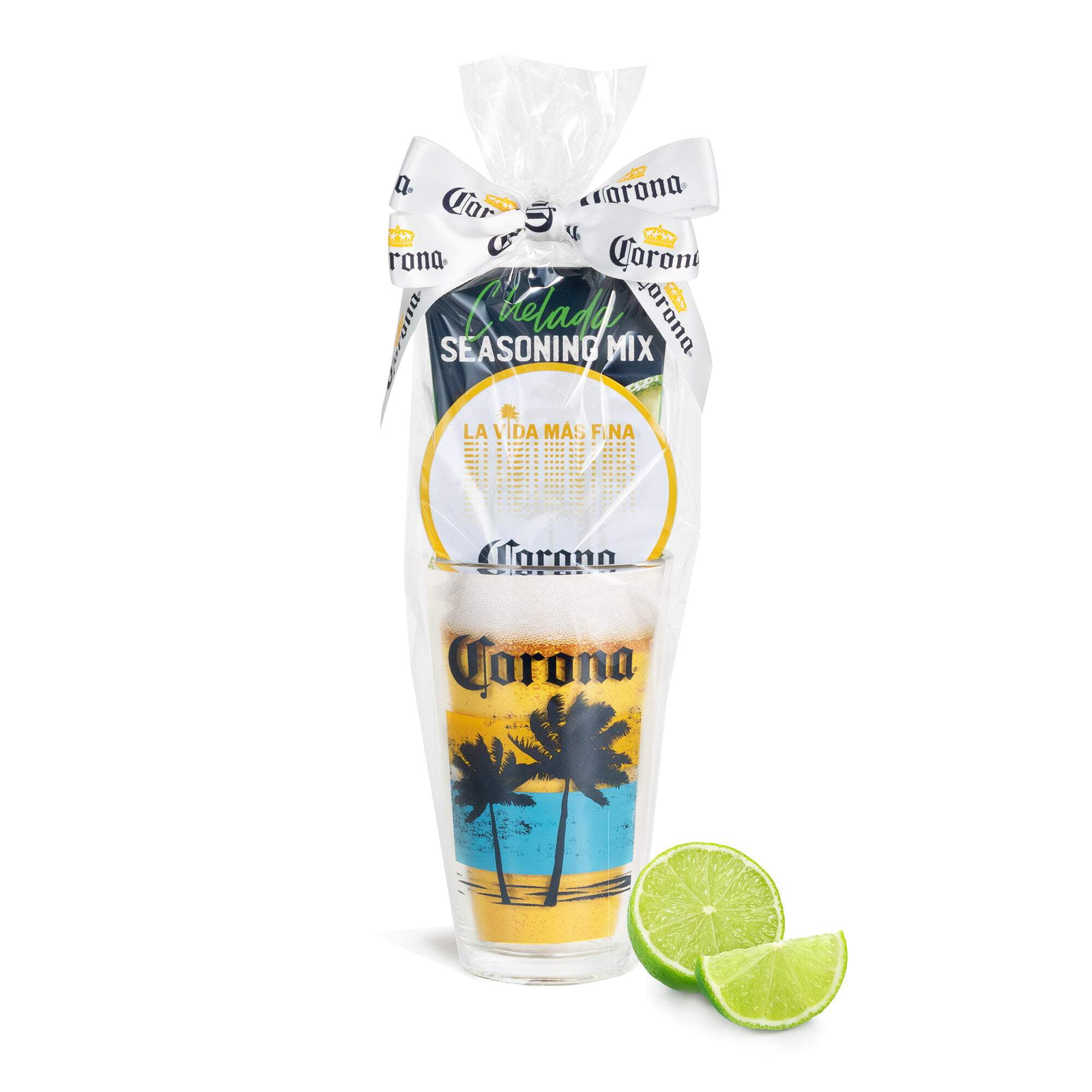 Corona Beer Chelada Gift set Kit with Pint Glass - Walmart.com