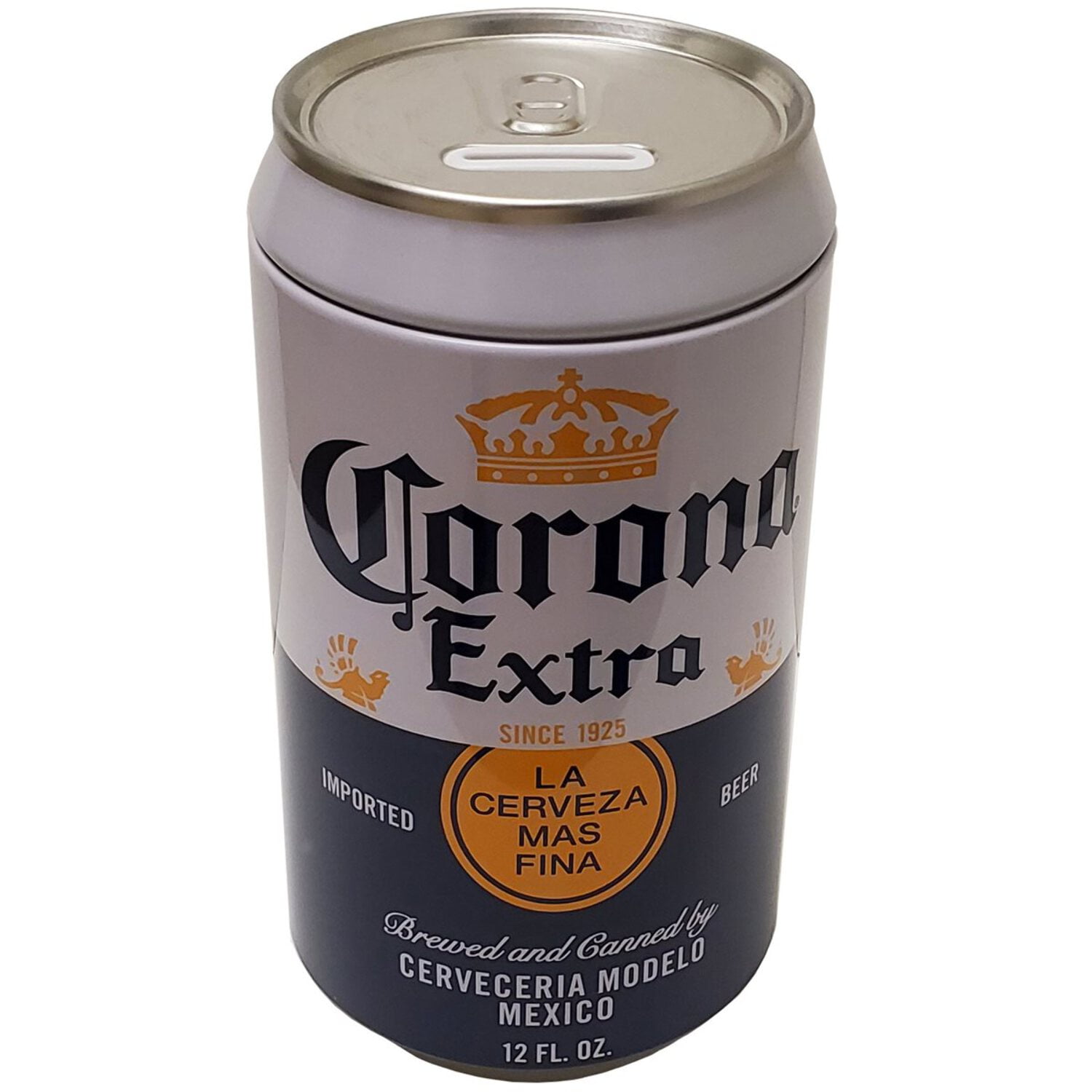 Corona Can Replica Piggy Bank / Money Jar with Removable Lid, Adult ...