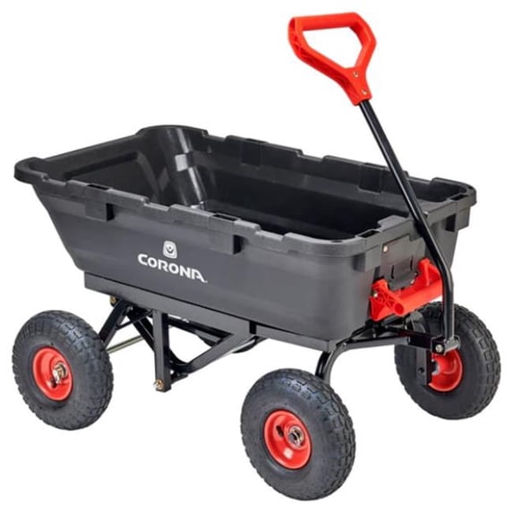 Corona Clipper CR 1000 400 lbs Poly Garden Dump Cart - Walmart.com