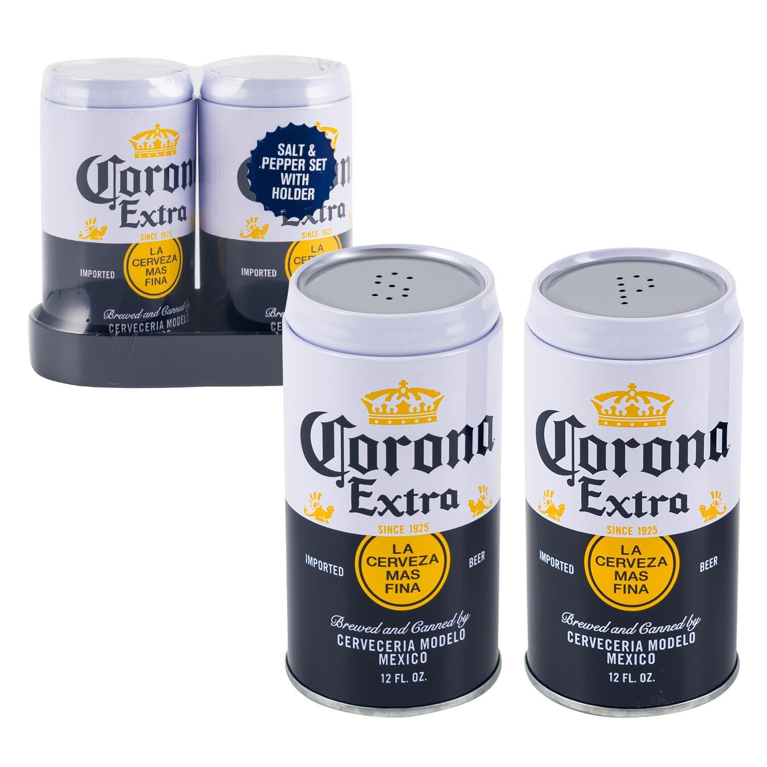 Corona Extra Cans Matching Salt and Pepper Shakers - Walmart.com