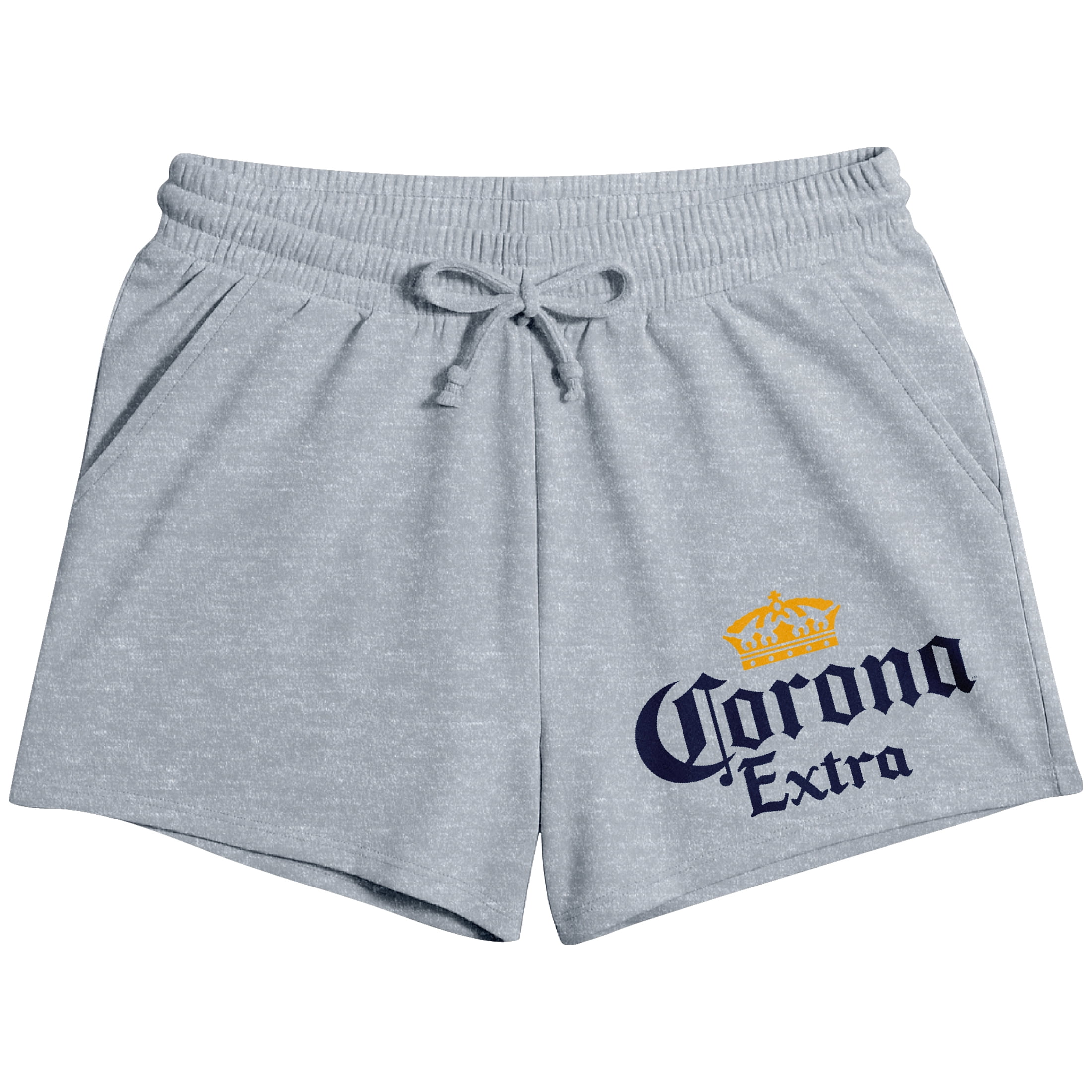 Corona Extra Women's Lounge Shorts Screen-Printed Crown Graphic Elastic ...