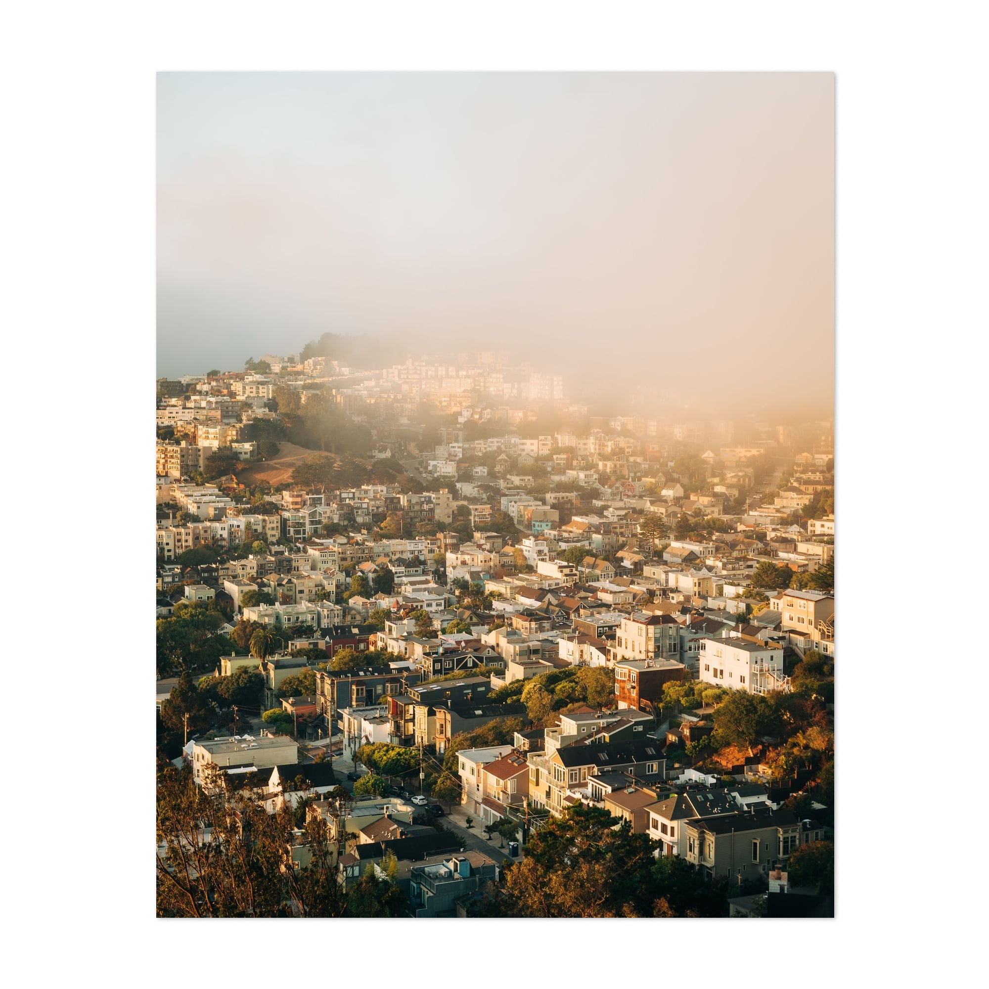 Corona Heights Views 02 - San Francisco California Photography City Architecture Sunset Scenic ...