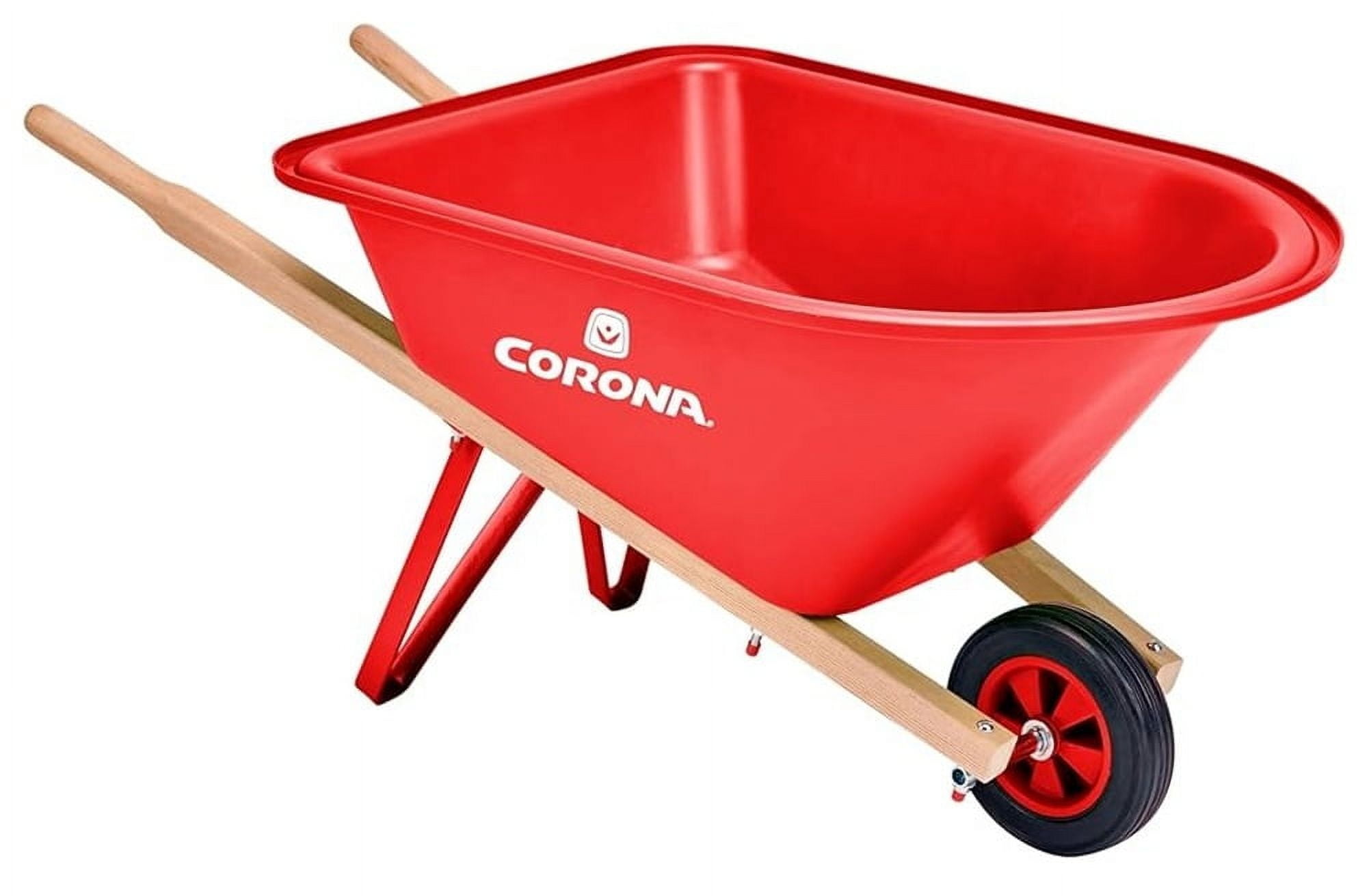 Corona 7029865 1.25 cu ft. Childrens Poly Wheelbarrow - Small ...