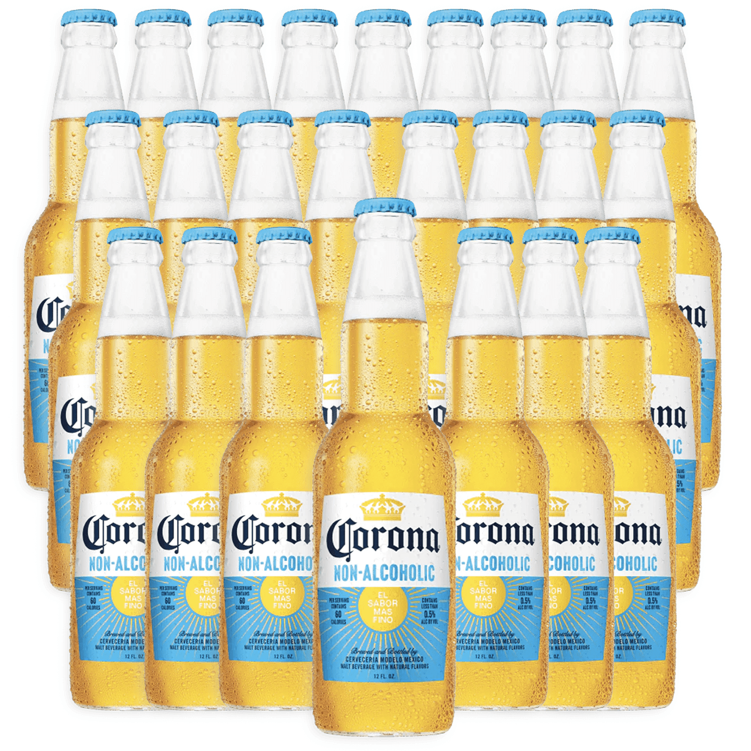 Corona Non-Alcoholic Malt Beverage - 12oz Bottle Mexican Import Brew ...