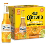 Corona Sunbrew Citrus Cerveza Mexican Import Beer, 12 Pack 12 fl. oz ...
