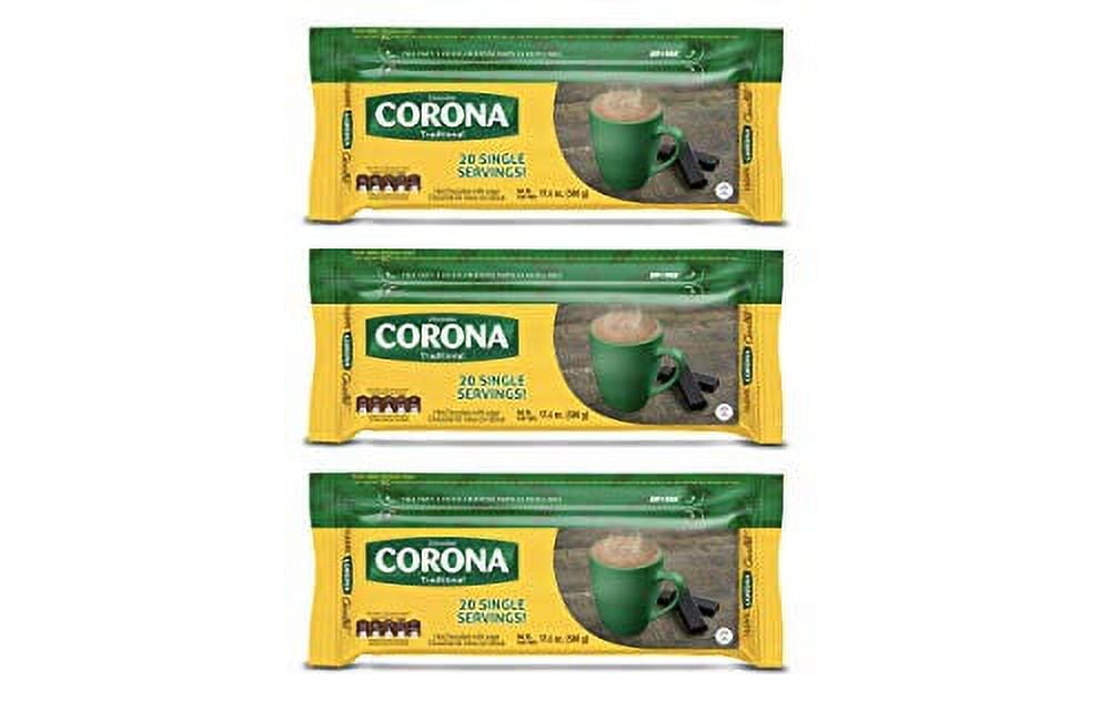 Corona Sweet Traditional Chocolate Bars | Resealable Packaging | No Cholesterol or Trans-Fat ...