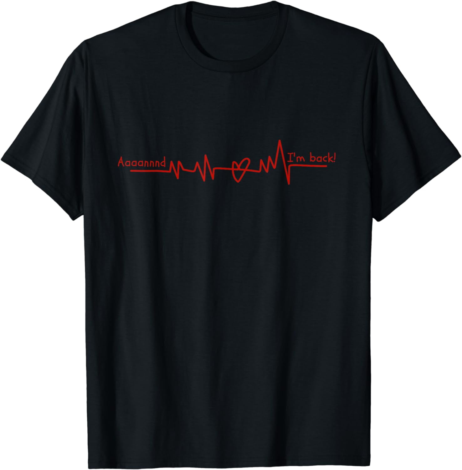 Coronary Bypass Artery Open Heart Diseases Surgery Heartbeat T-Shirt ...