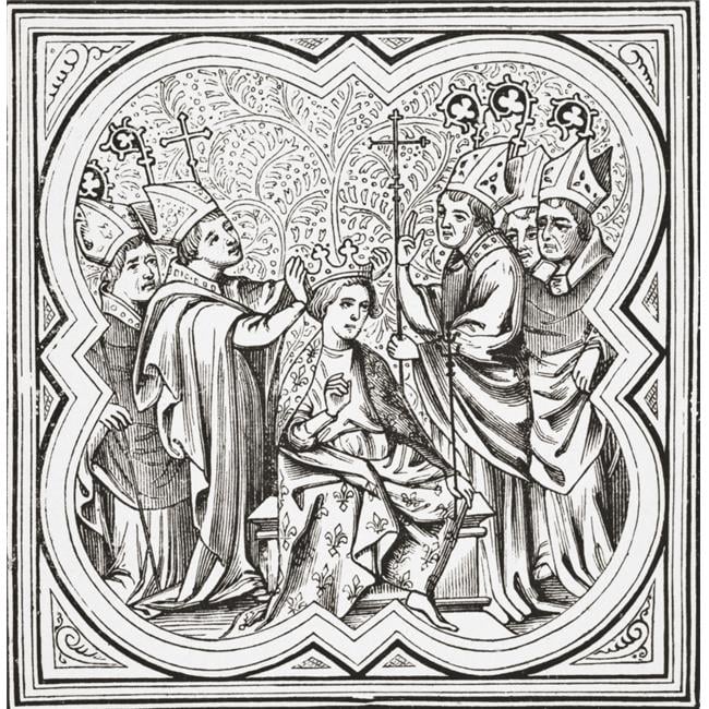 Coronation of Charlemagne Carolus Magnus or Karolus Magnus Charles the ...